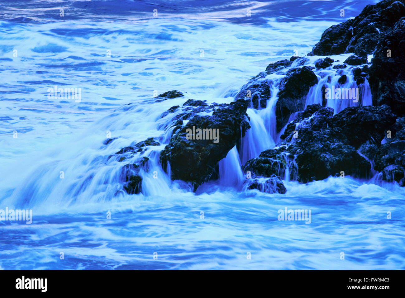Sea cliffs in Maui Stock Photo - Alamy