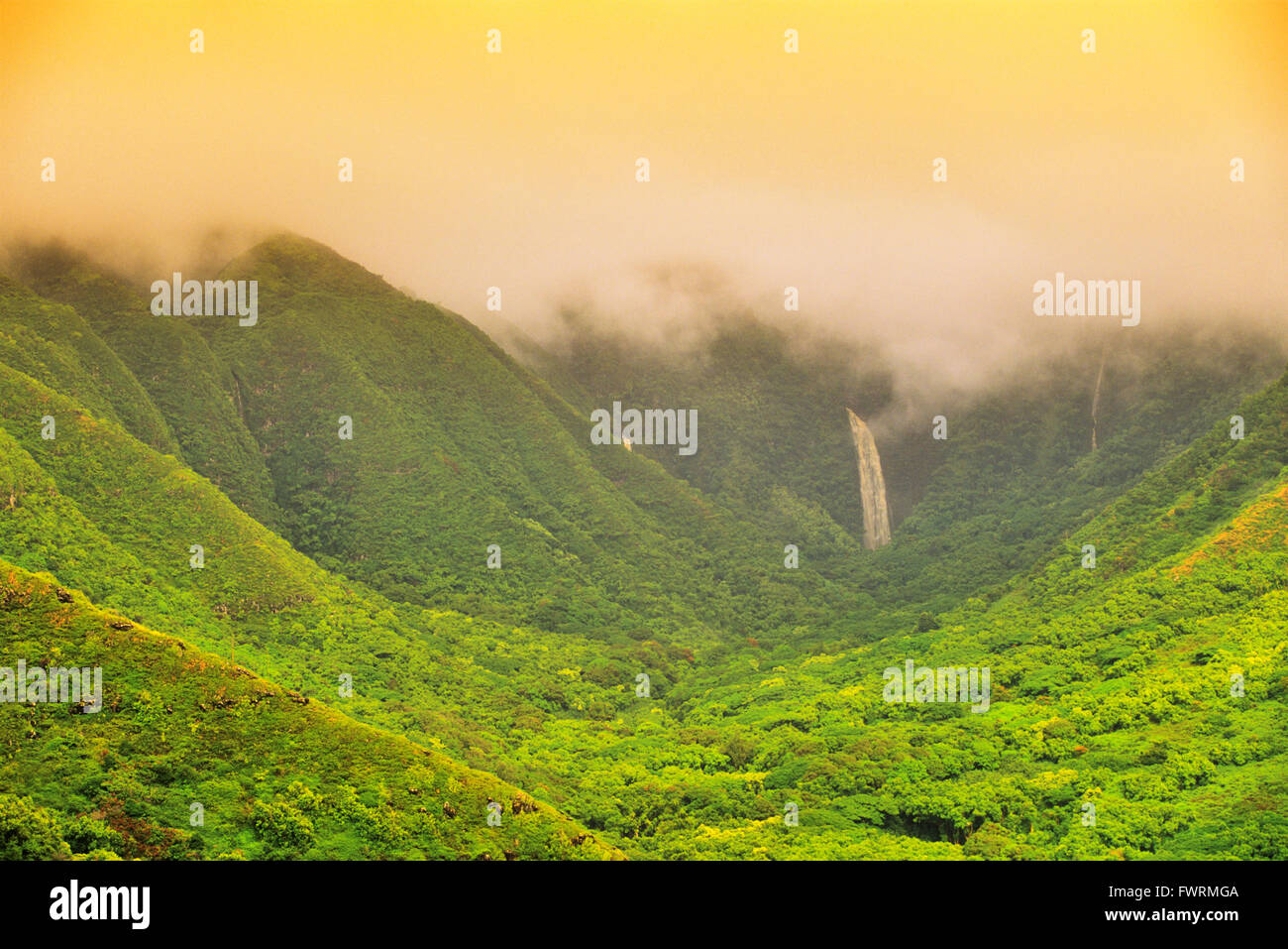 Moa'ula falls halawa valley hi-res stock photography and images - Alamy