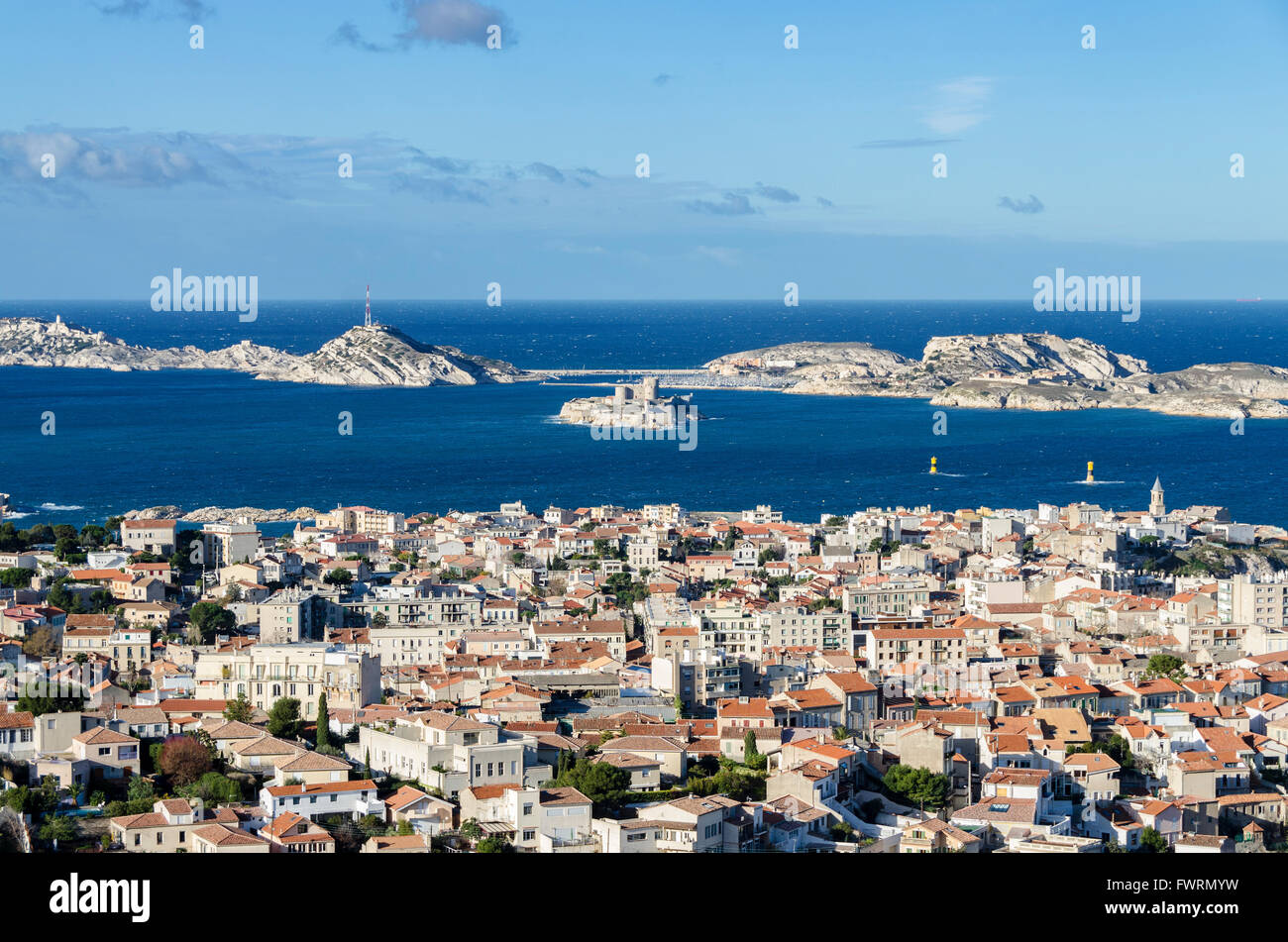 LES ILES DU FRIOUL ET LE CHATEAU D'IF, MARSEILLE, BDR,FRANCE 13 Stock ...
