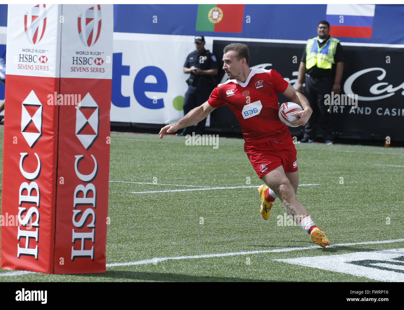 2016 USA Sevens Final Day at Sam Boyd Stadium Featuring: Russia, France ...