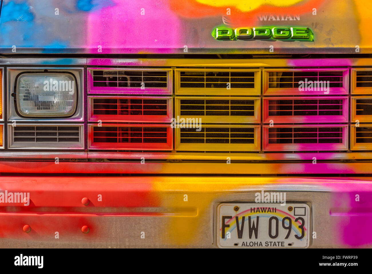 Psychedelic paint job hi-res stock photography and images - Alamy