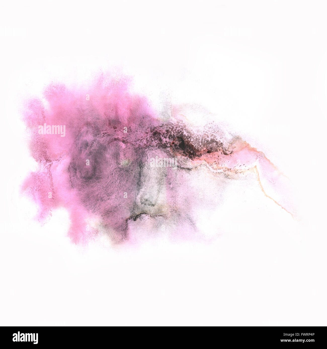 color splash stroke black purple abstract watercolor spot macro ...