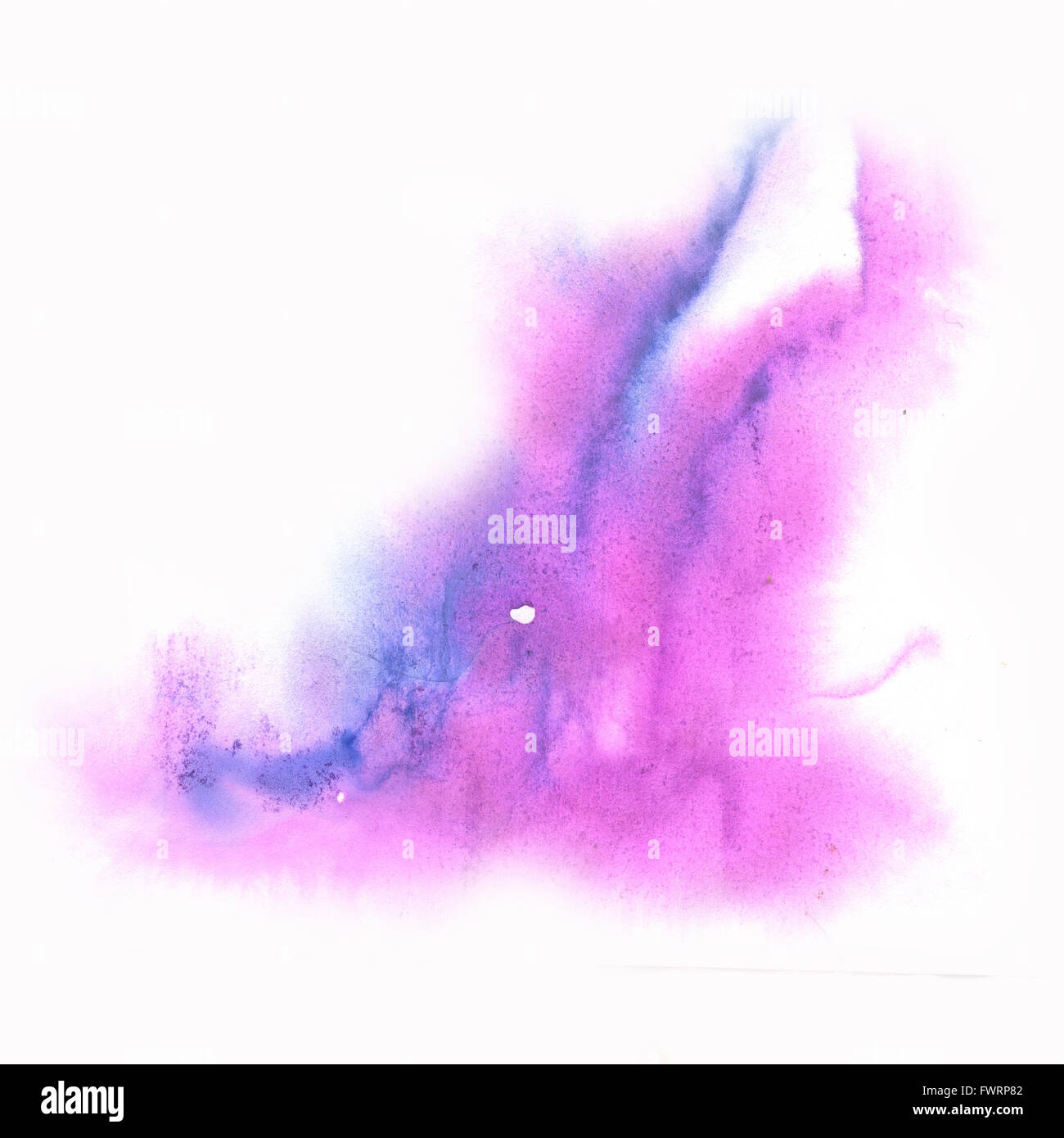 color spot macro blotch blue purple texture isolated white background ...