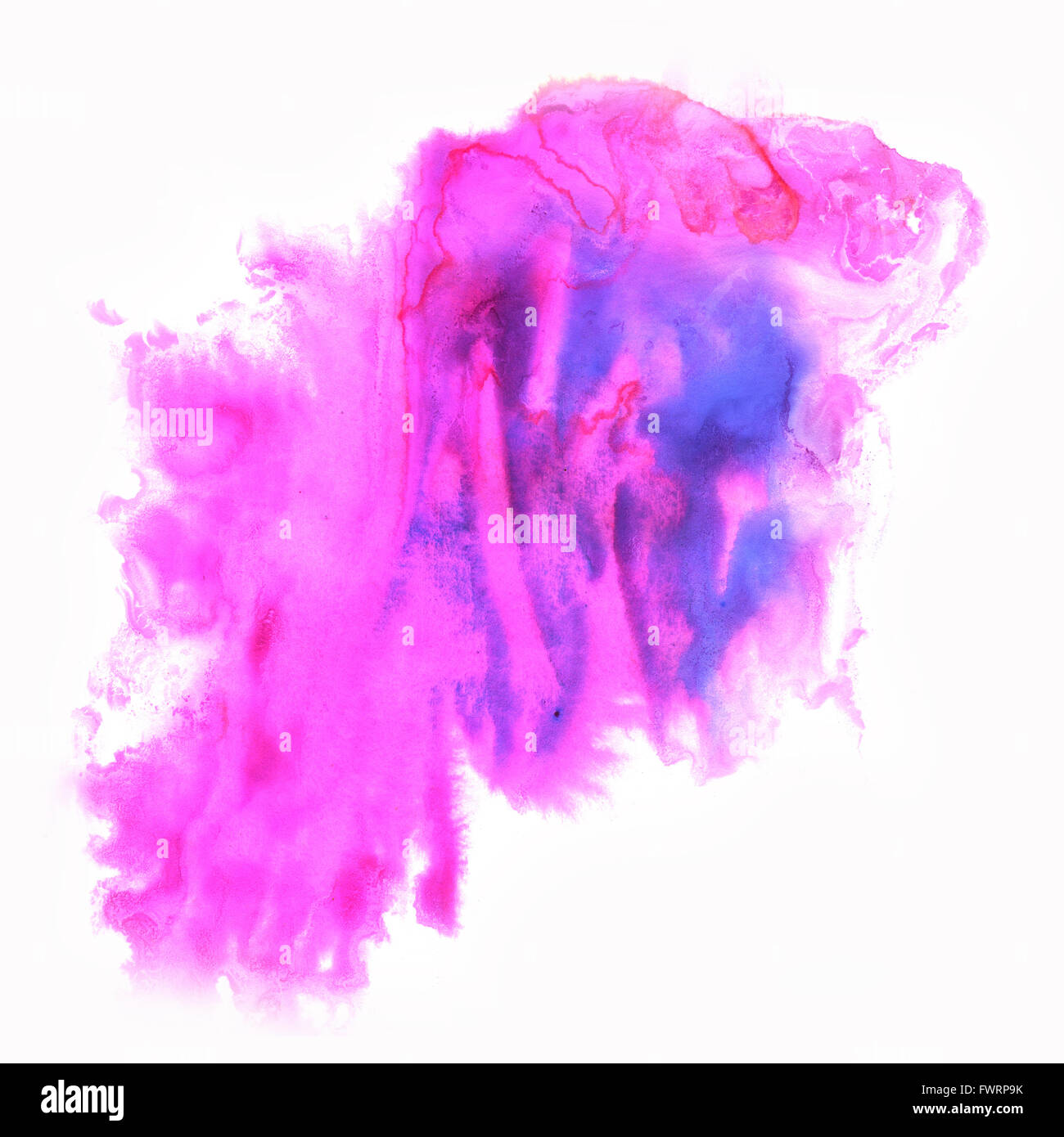 color spot macro blotch texture isolated blue purple white background ...