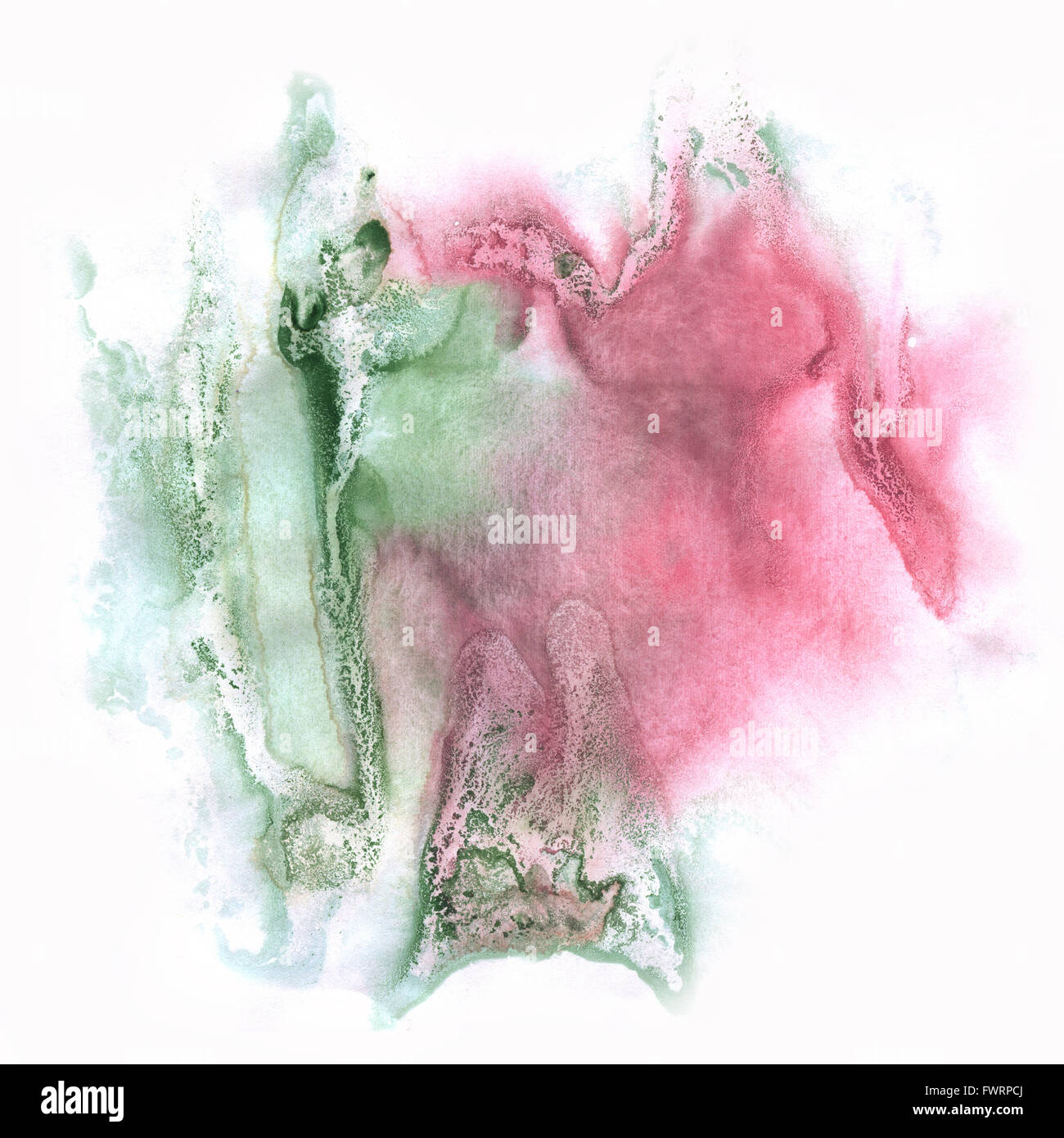 color spot macro green red blotch texture isolated white background ...