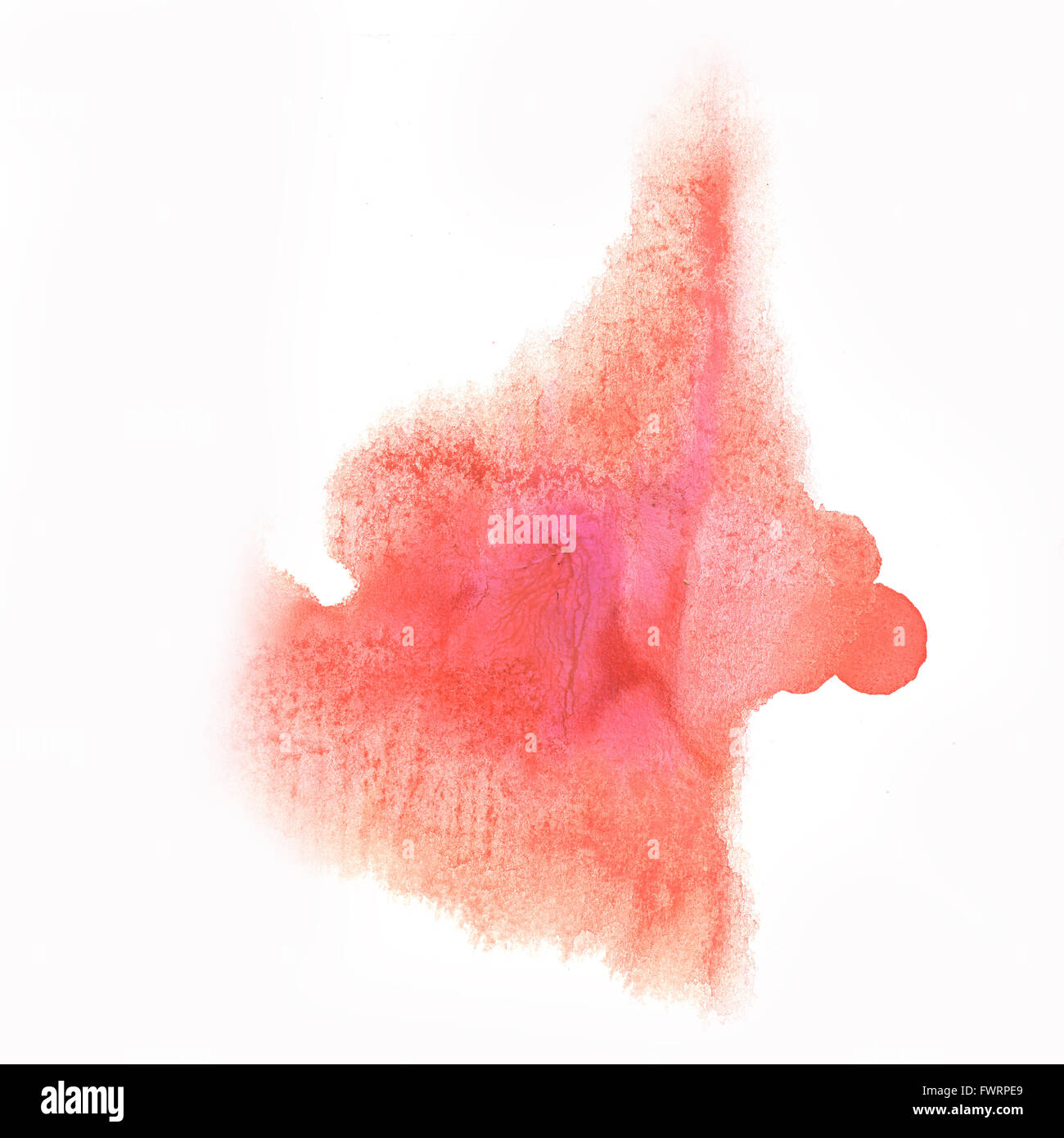 ink red splatter watercolour dye liquid watercolor macro spot blotch ...