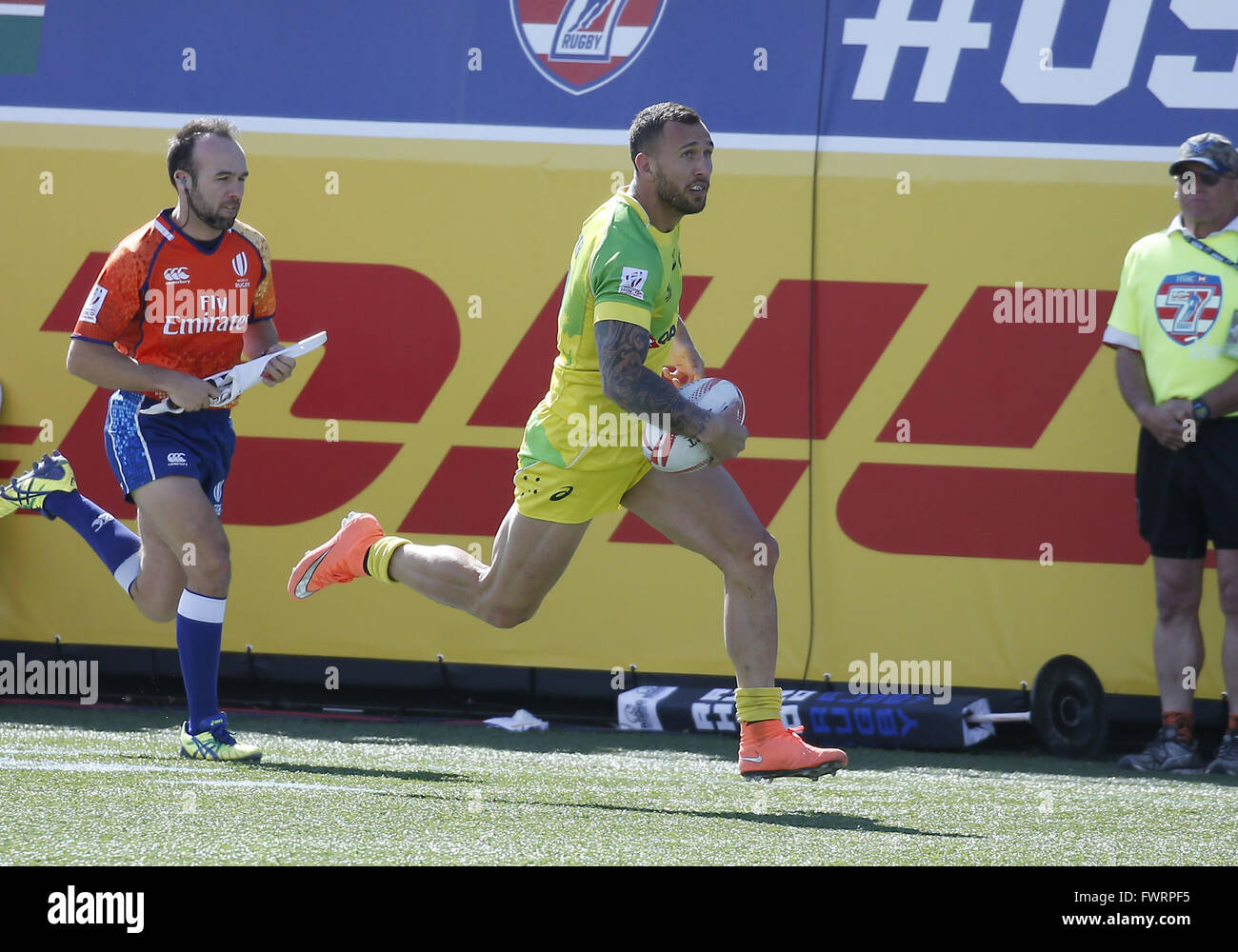2016 USA Sevens Final Day at Sam Boyd Stadium Featuring: South Africa ...