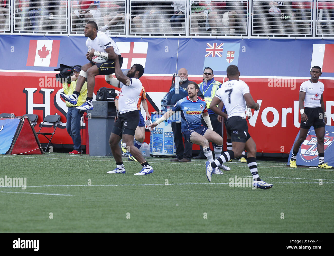 2016 USA Sevens Final Day at Sam Boyd Stadium Featuring: USA, Fiji ...