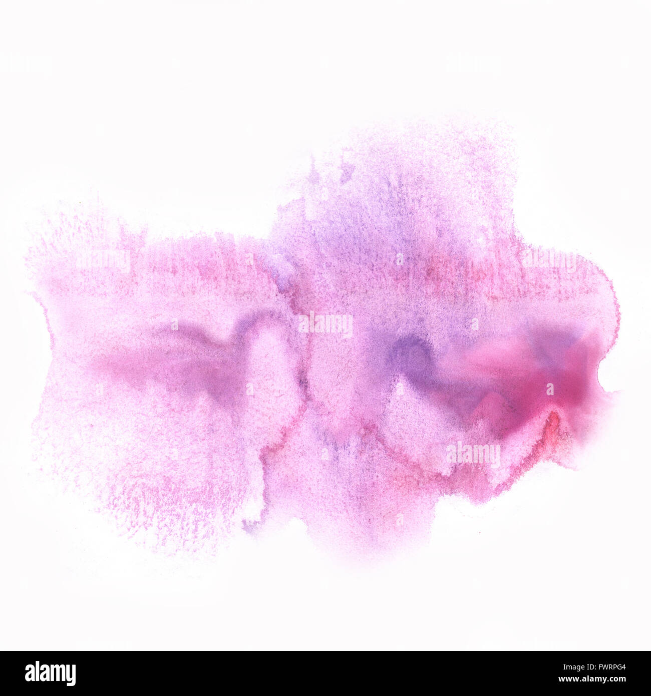 Watercolor Splatter Purple