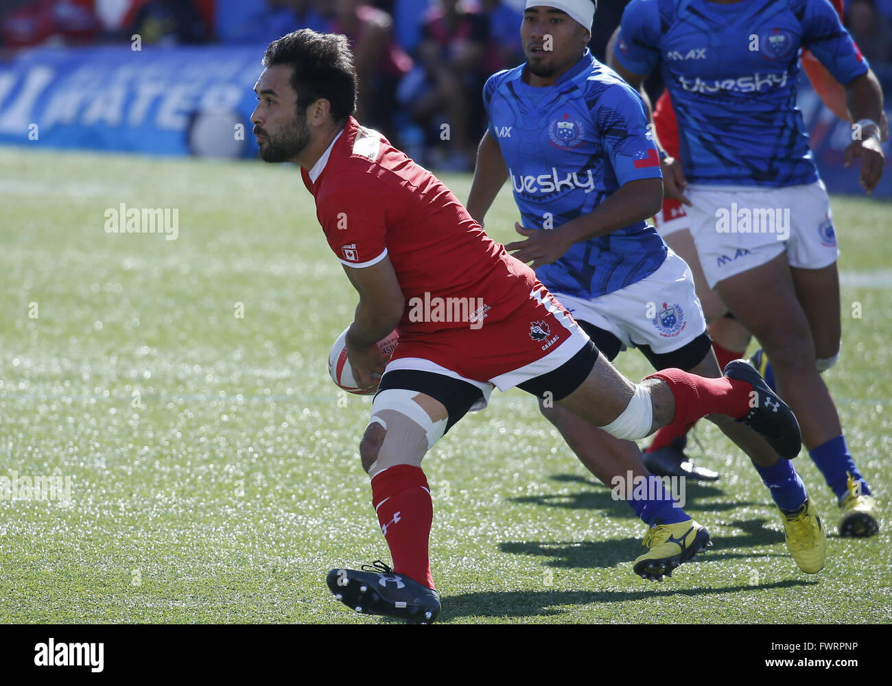 2016 USA Sevens Final Day at Sam Boyd Stadium Featuring: Canada, Samoa ...