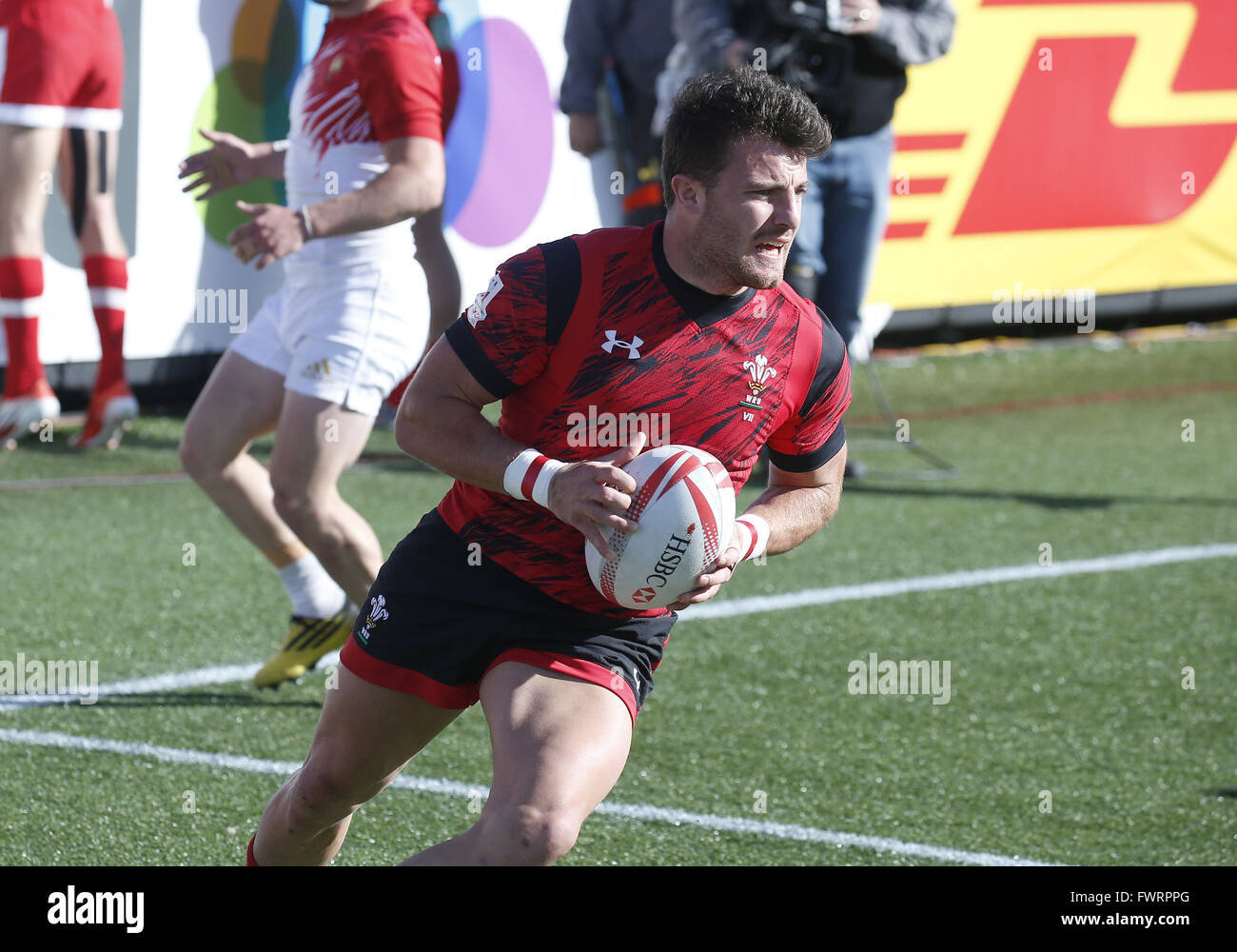 2016 USA Sevens Final Day at Sam Boyd Stadium Featuring: France, Wales ...