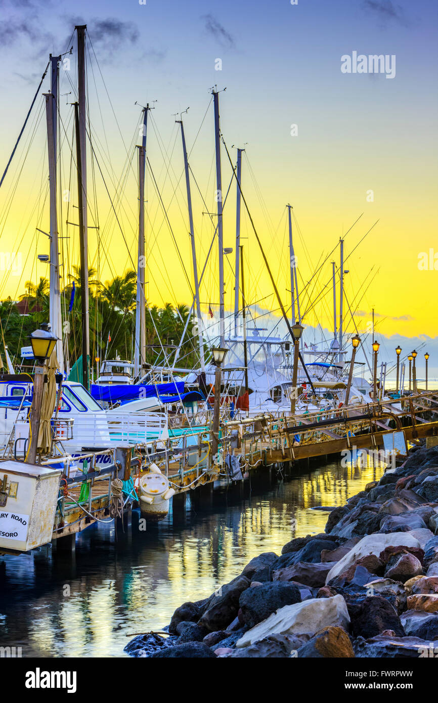 Lahaina Boat Dock High Resolution Stock Photography and Images - Alamy