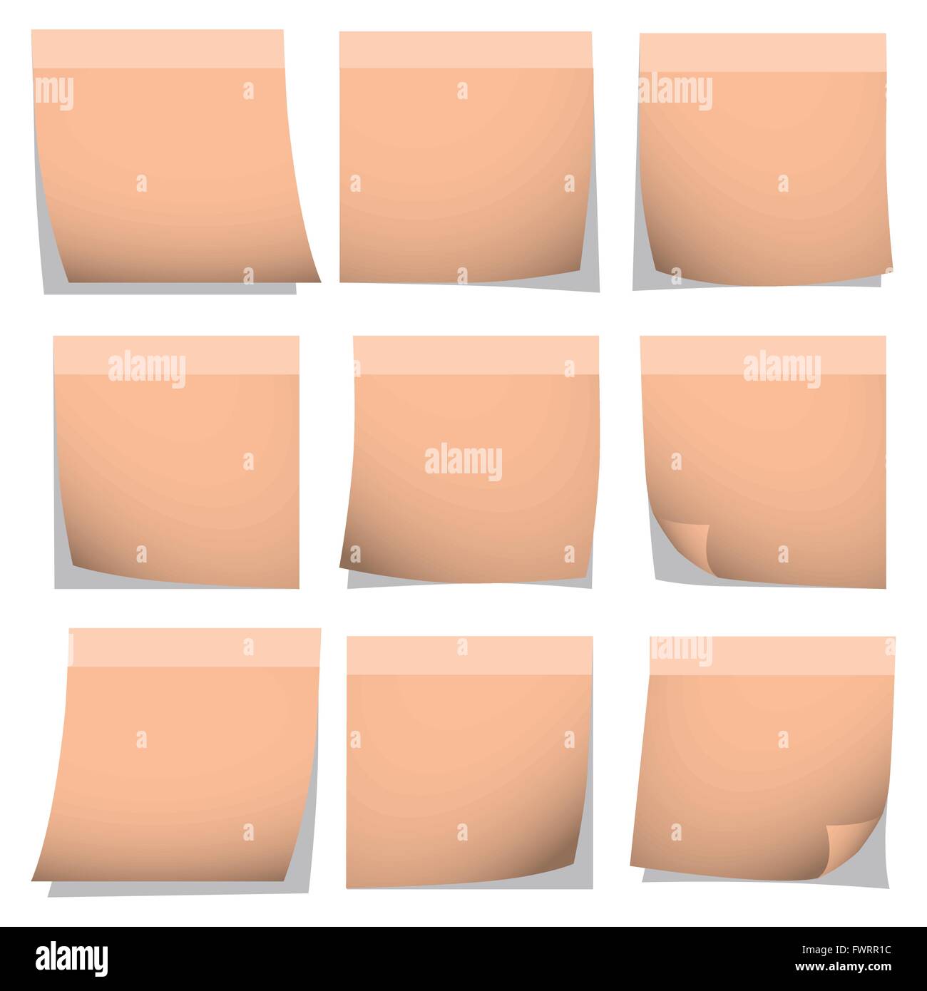 Creative post it Stock Vector Images - Alamy