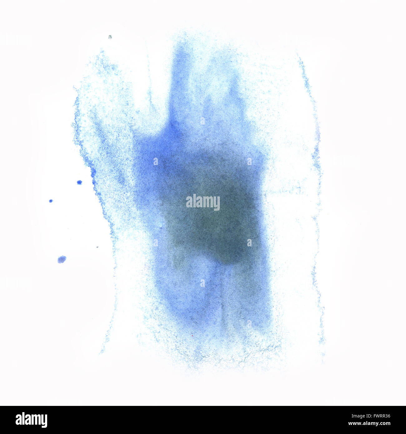 macro spot blotch blue texture isolated on a white background Stock ...