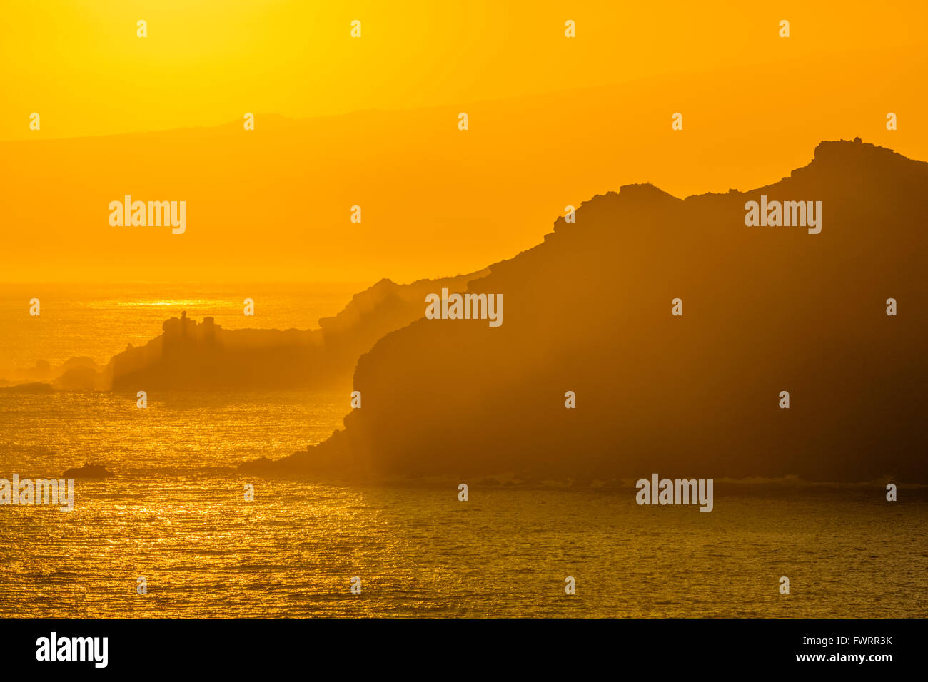 Hazy yellow hi-res stock photography and images - Alamy