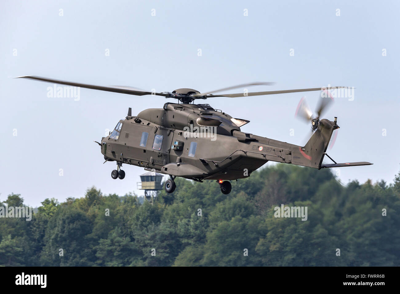 Italian Army (Esercito Italiano) NHI (NH Industries) NH-90 Multirole military helicopter MM81544 ...
