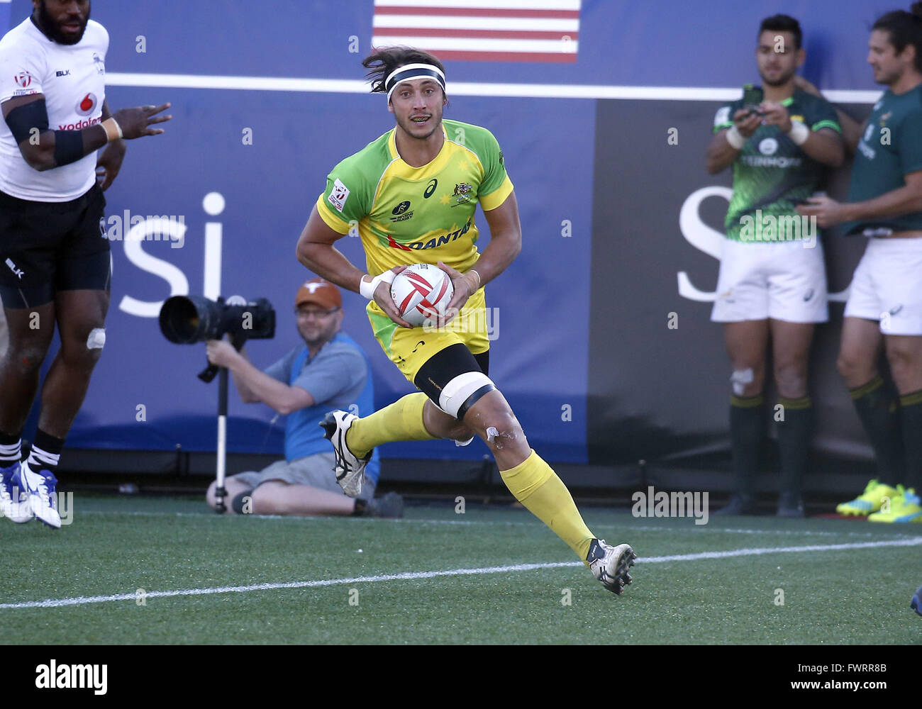 2016 USA Sevens Final Day at Sam Boyd Stadium Featuring: Australia ...