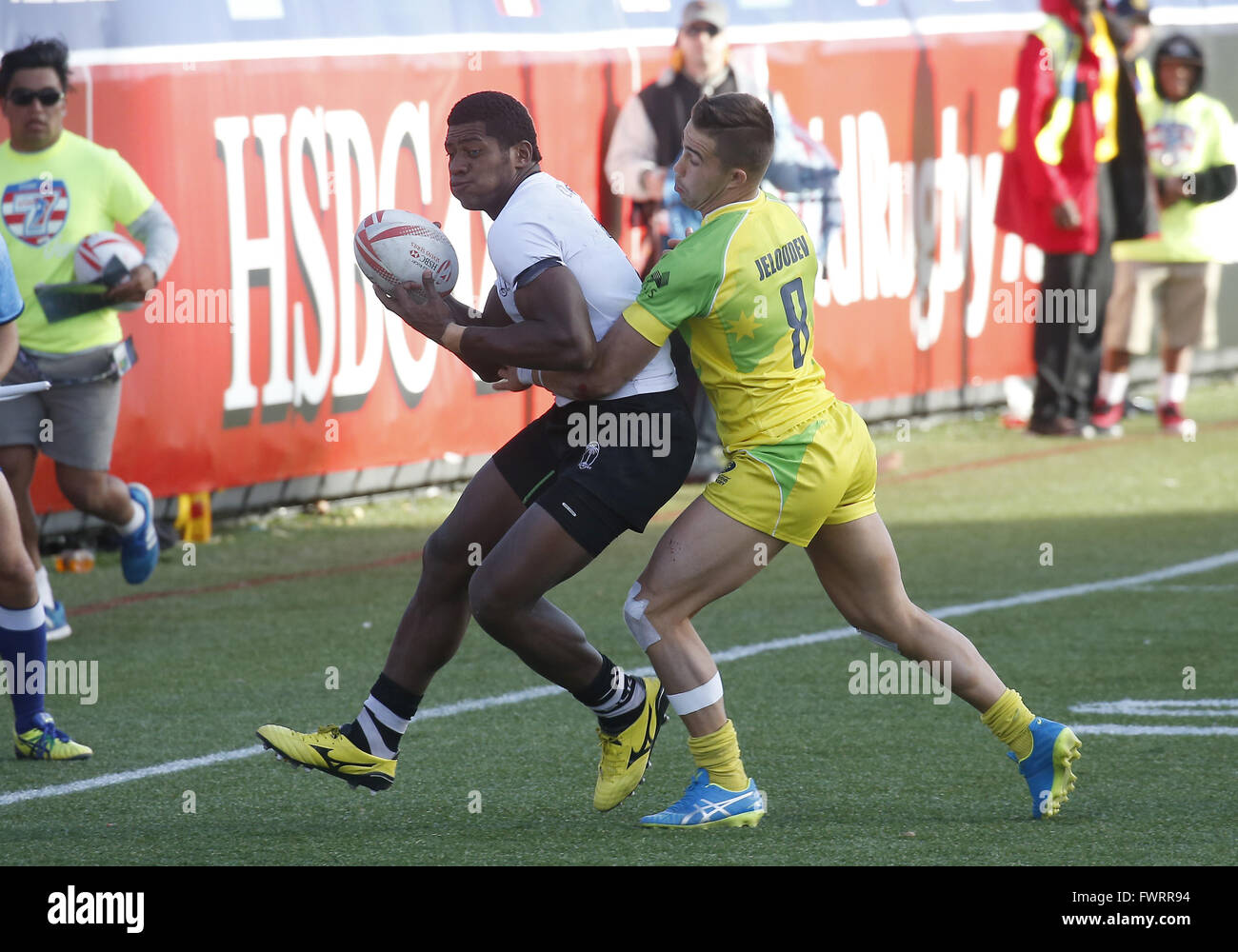 2016 USA Sevens Final Day at Sam Boyd Stadium Featuring: Australia ...