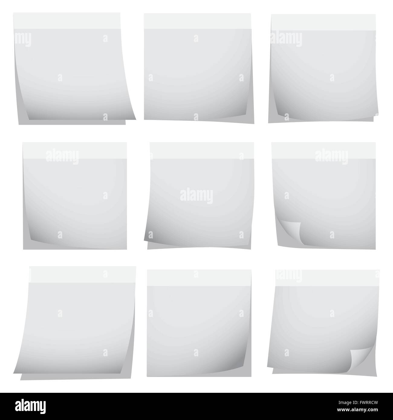 Illustration Vector Graphic Collection Post It for the creative use in ...