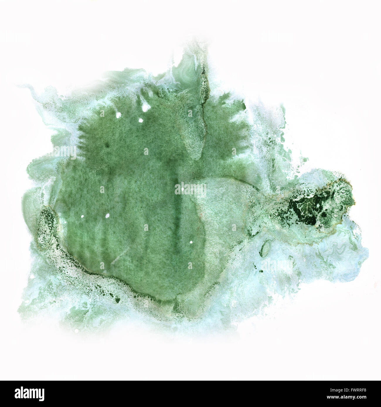 Image green light spot Cut Out Stock Images & Pictures - Alamy