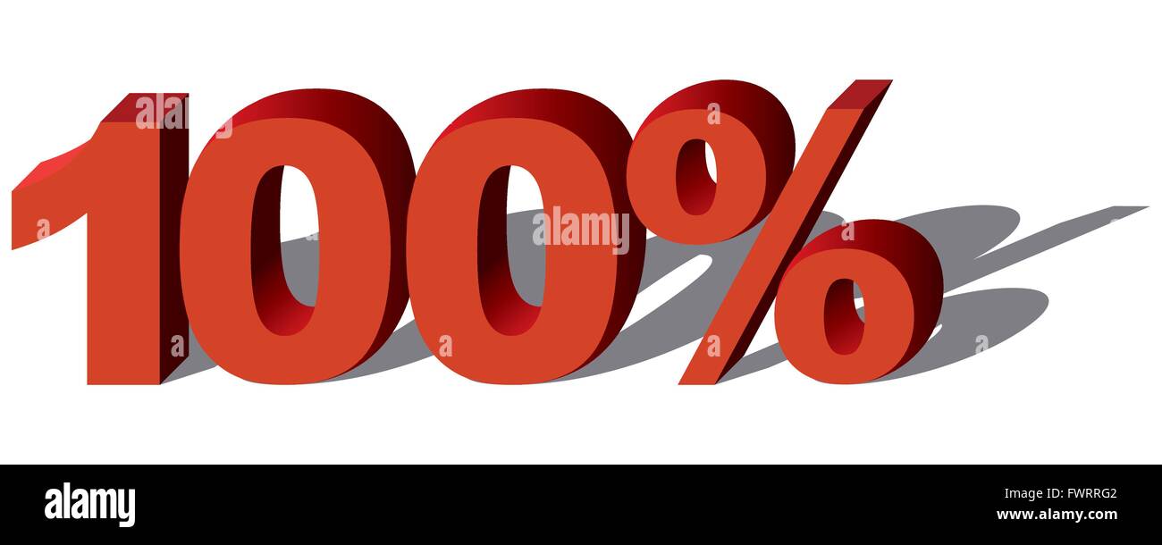 Illustration Vector Graphic Sale Percent 100 for the creative use in ...