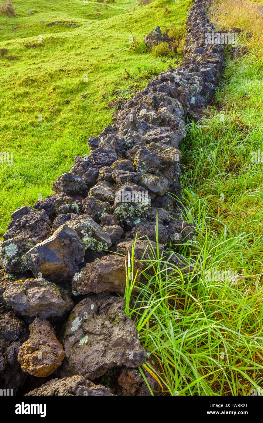 Lava rock wall hi-res stock photography and images - Alamy