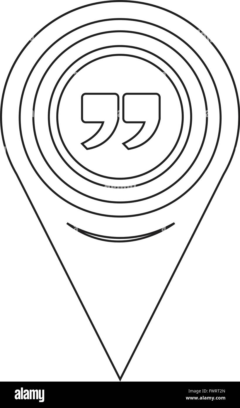 Quotation quote badge Black and White Stock Photos & Images - Alamy