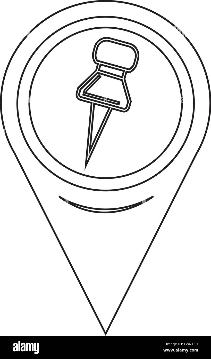 Map Pointer icon Stock Vector Image & Art - Alamy