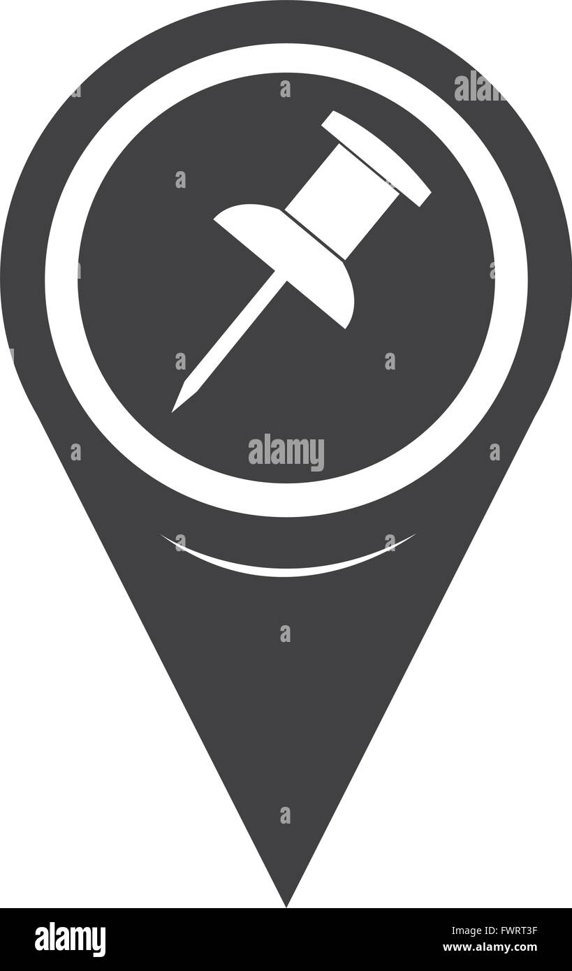 Map Pointer icon Stock Vector Image & Art - Alamy