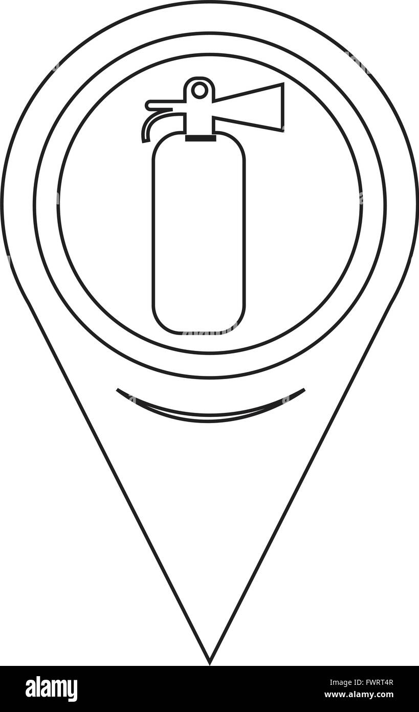 Fire Extinguisher Map Symbol