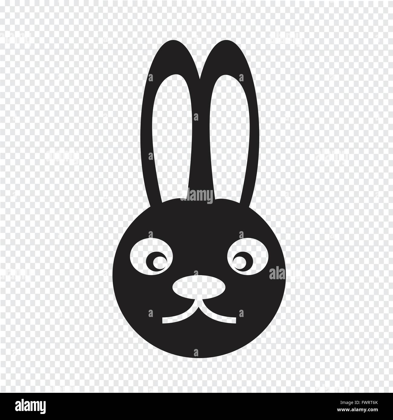 bunny rabbit icon Stock Vector Image & Art - Alamy