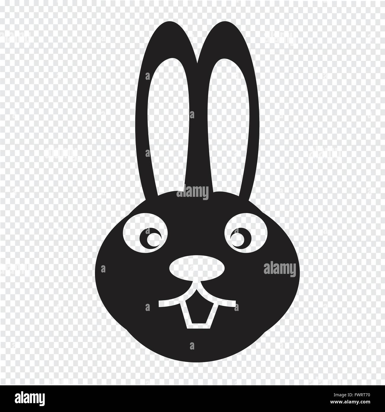 bunny rabbit icon Stock Vector Image & Art - Alamy