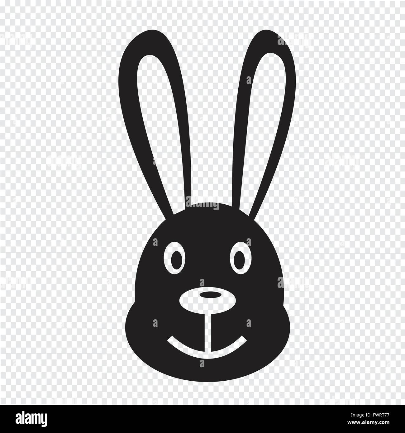 bunny rabbit icon Stock Vector Image & Art - Alamy