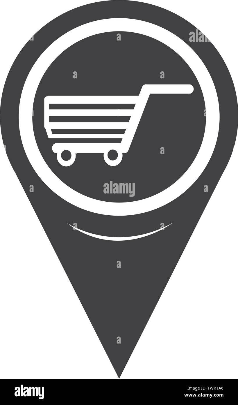 Road sign mall shopping Stock Vector Images - Alamy