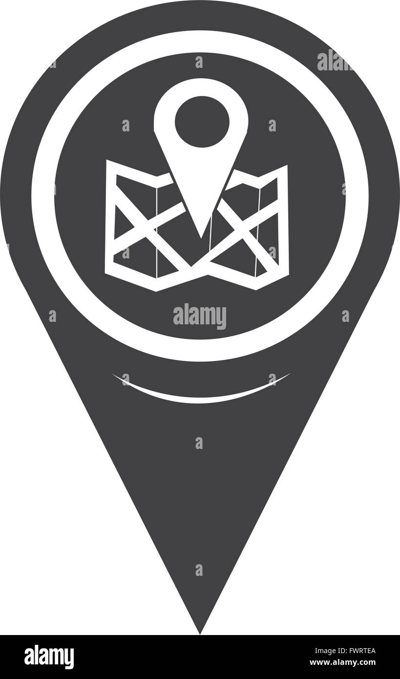 Map Pointer Location Icon Stock Vector Image And Art Alamy