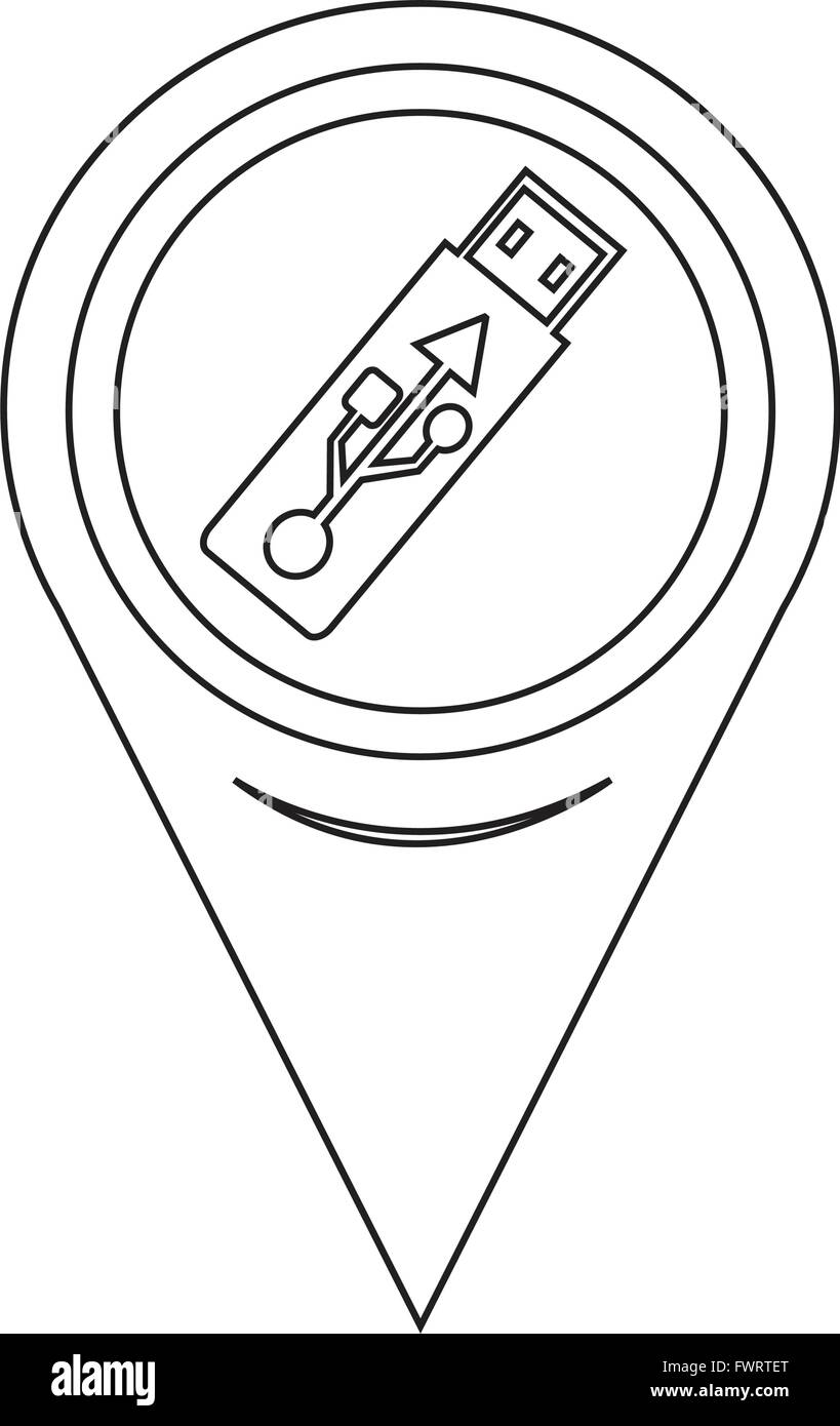 Portable map Black and White Stock Photos & Images - Alamy