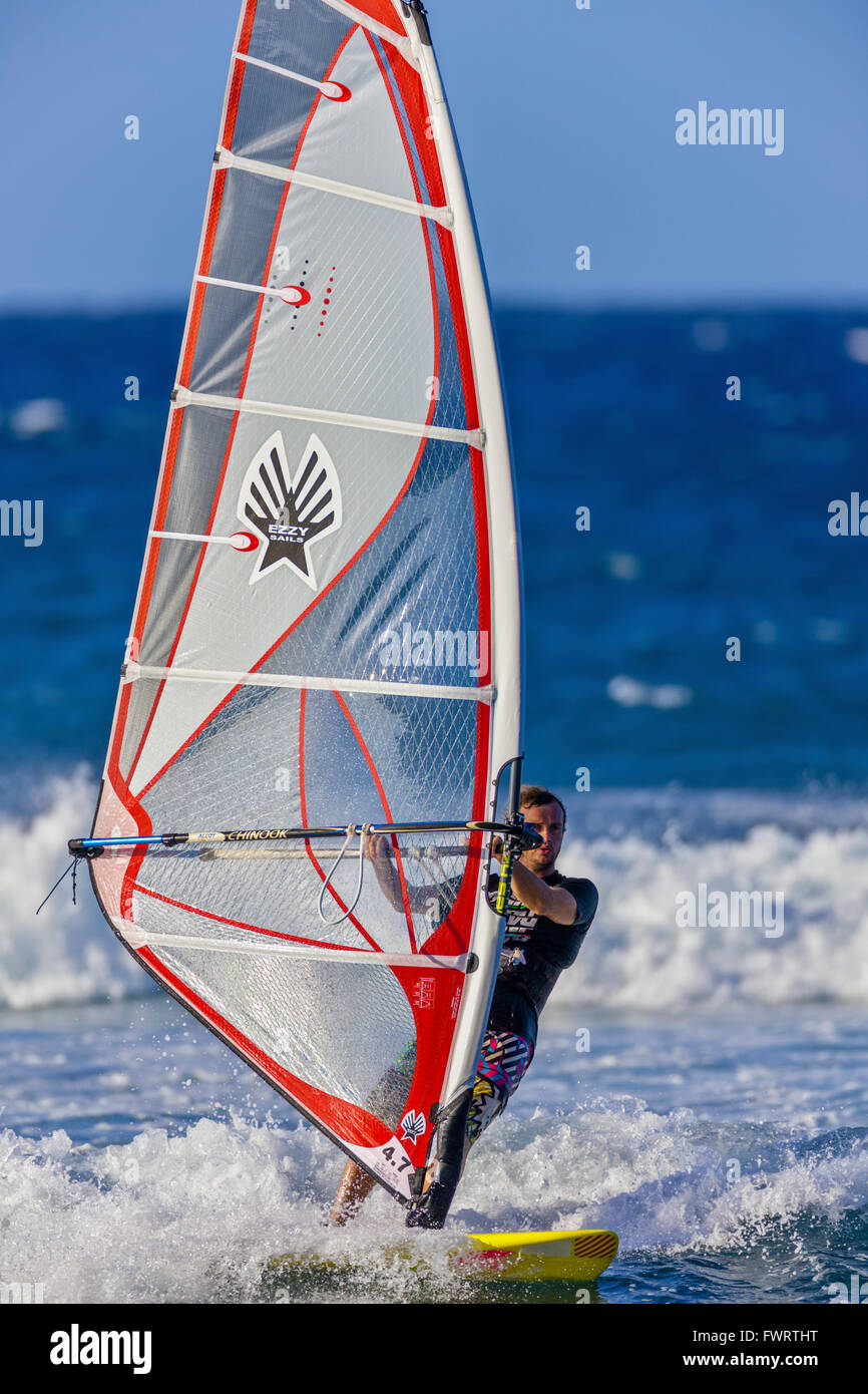 Boy windsurfing hi-res stock photography and images - Alamy