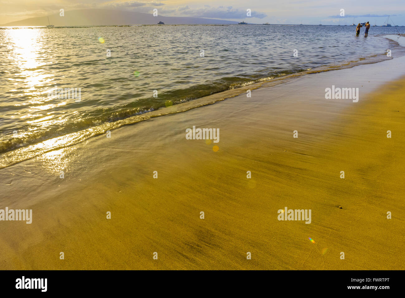 Vacation lahaina lanai island view usa island sunset vacation hi-res ...