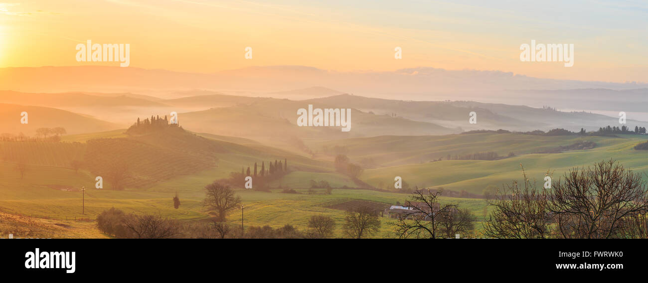 agriculture, beautiful, country, countryside, cypress, europe, farm ...