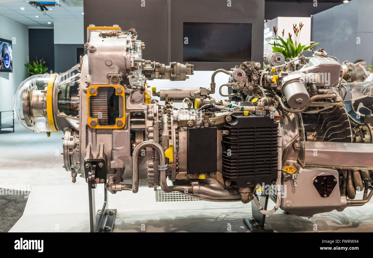 Show details jet engine at Singapore air show 2016 Stock Photo - Alamy