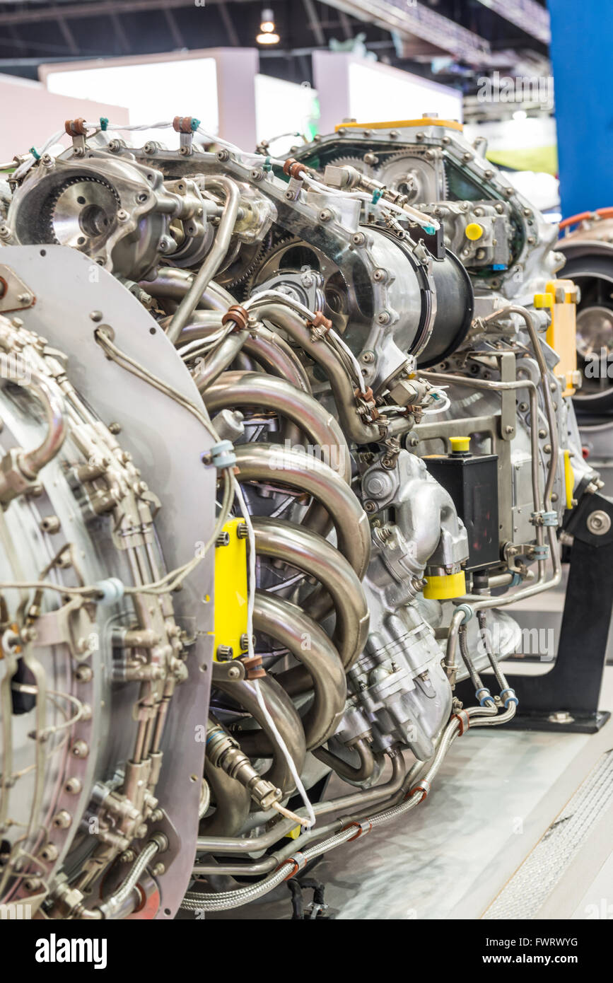Show details jet engine at Singapore air show 2016 Stock Photo - Alamy