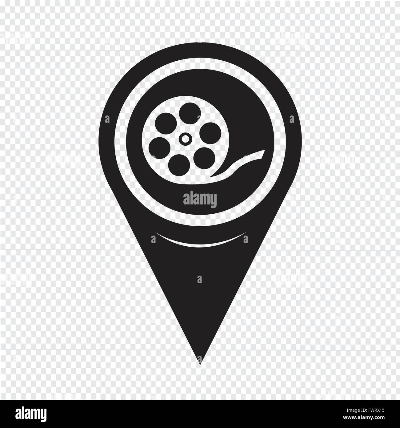 Map reel Stock Vector Images - Alamy