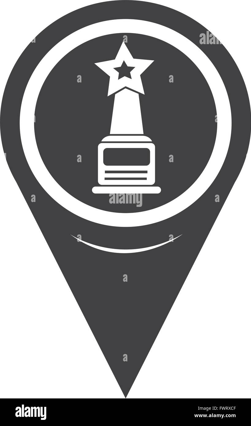 Map Pointer star award icon Stock Vector Image & Art - Alamy