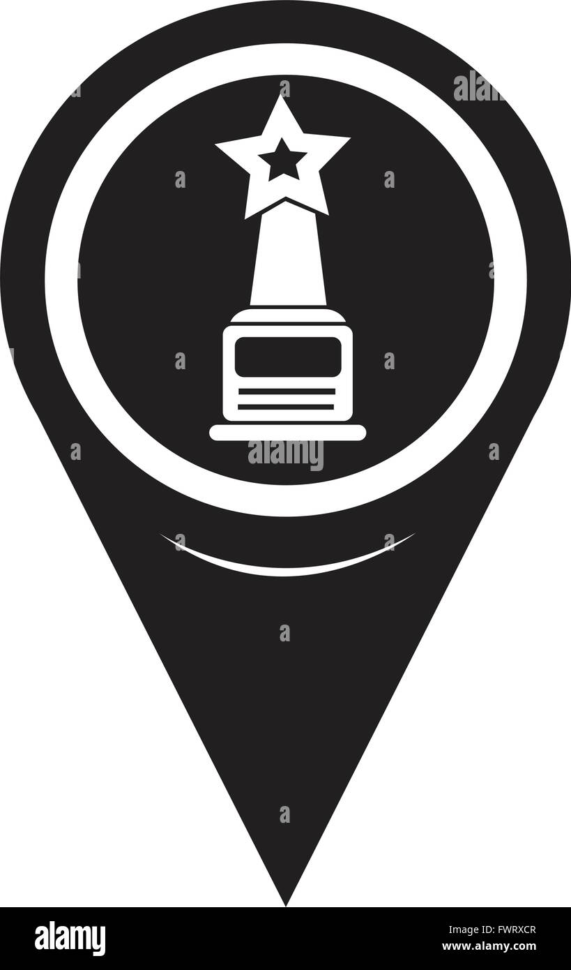 Map Pointer star award icon Stock Vector Image & Art - Alamy