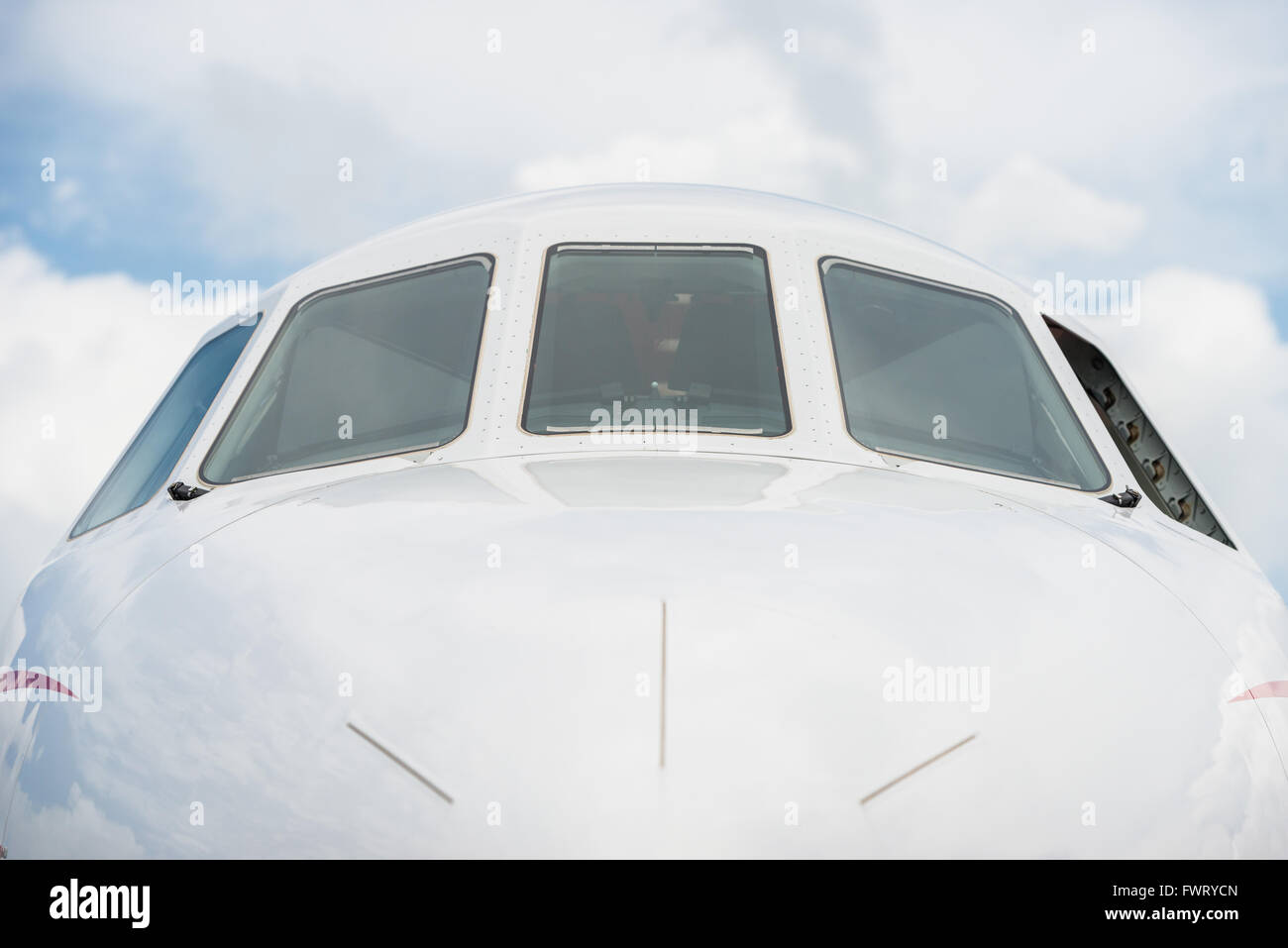 Closeup luxury private jet cockpit hi-res stock photography and images ...