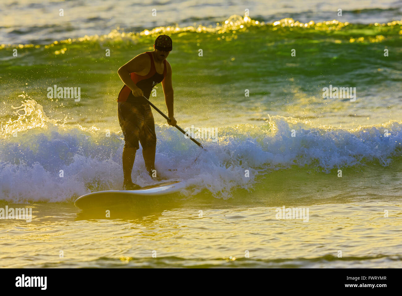 Surfer teenager boy man surf hi-res stock photography and images - Alamy
