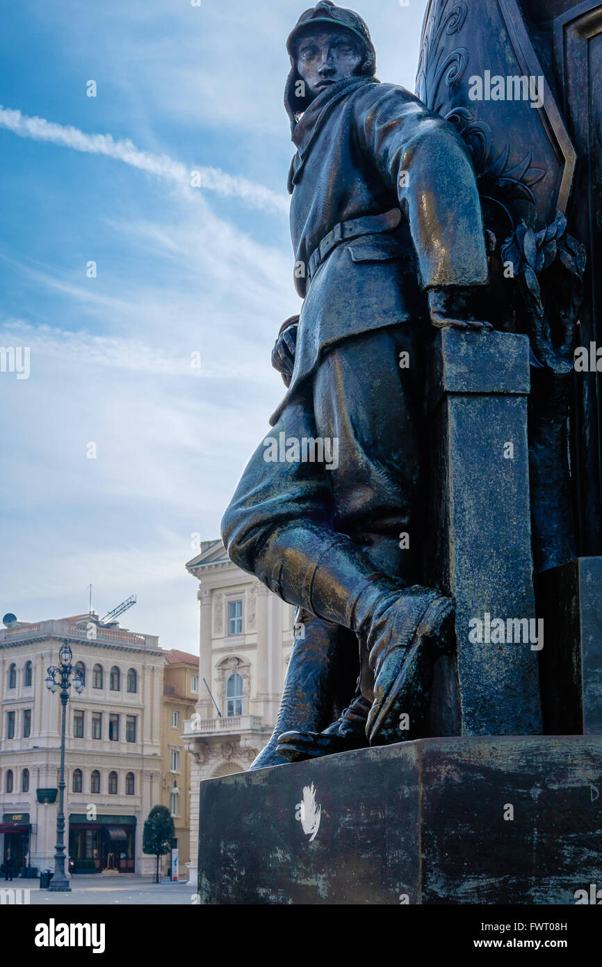 War trieste italy hi-res stock photography and images - Alamy