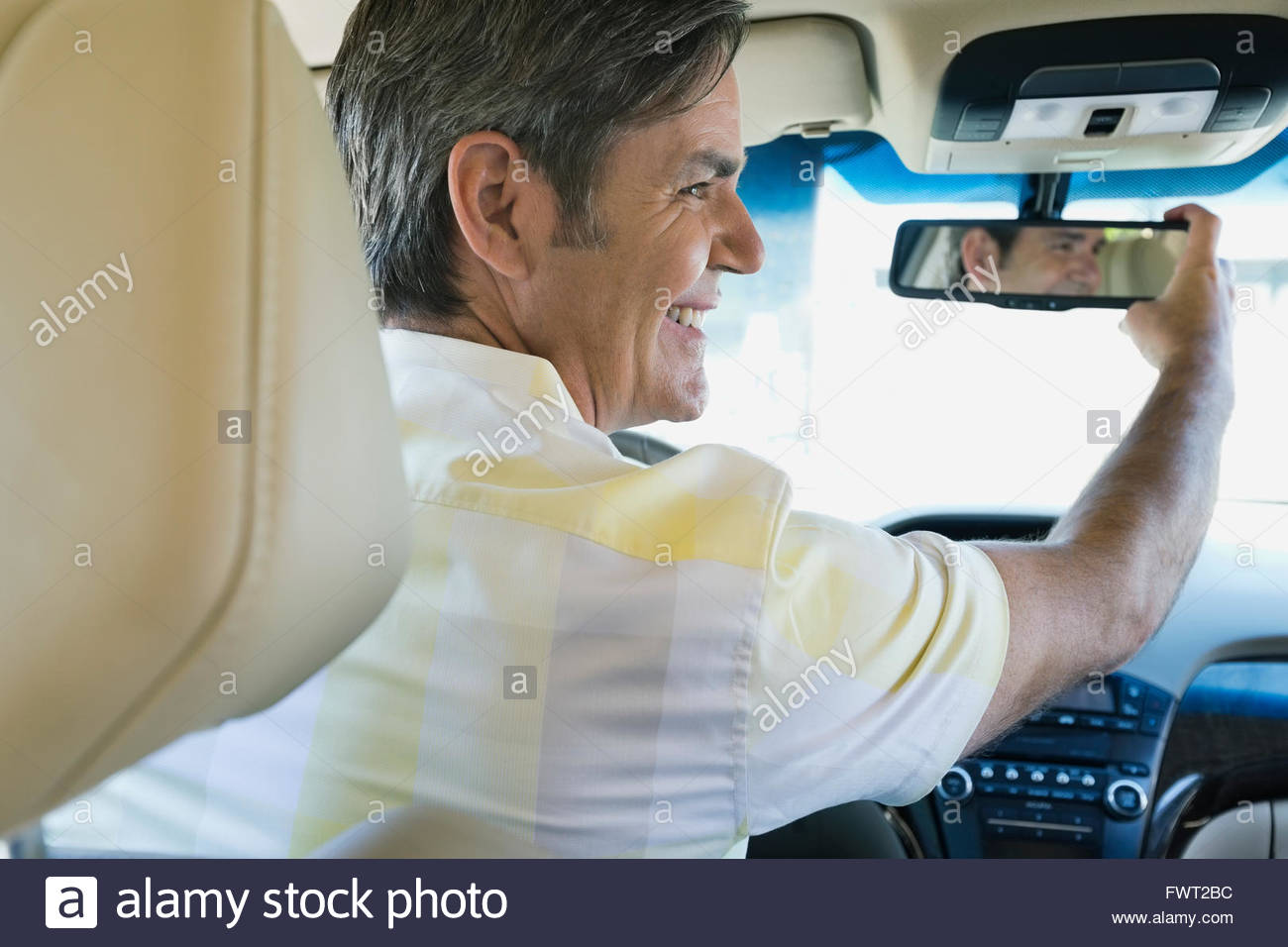 Adjusting drivers seat hi-res stock photography and images - Alamy