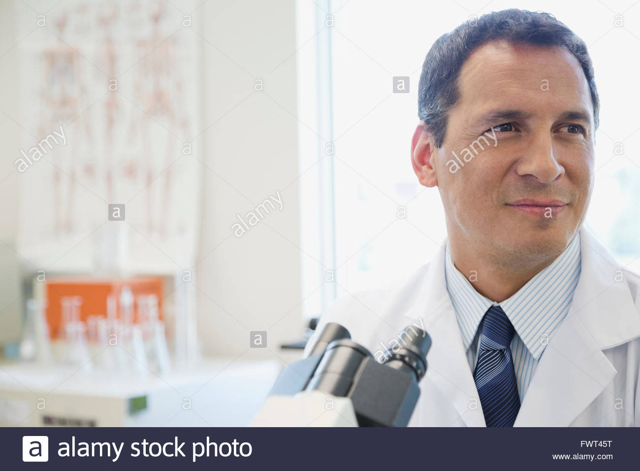 Native american scientist in lab hi-res stock photography and images ...