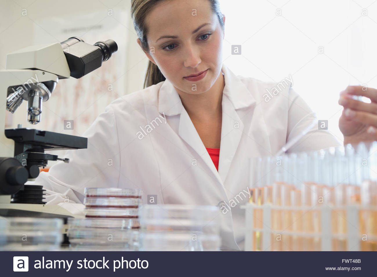 Chemistry laboratory equipment table hi-res stock photography and ...